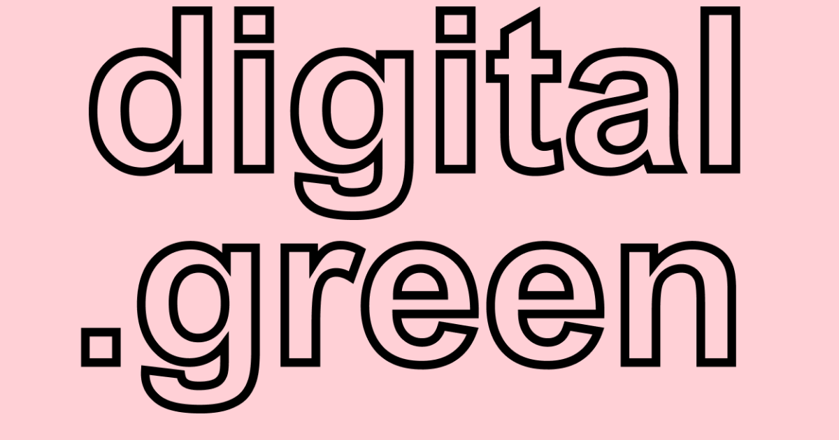 Notre vision | Digital.green